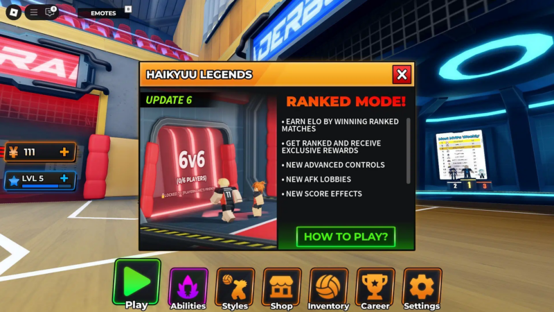 Complete Styles Tier List for Haikyuu Legends Roblox (Update 6)