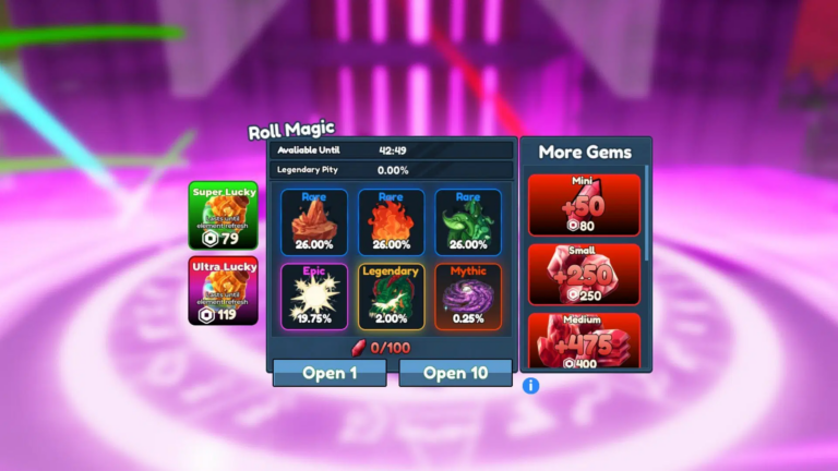 Complete Tier List for Elements in Elemental Dungeons Roblox