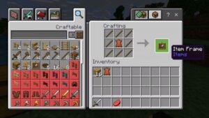 Minecraft: How To Create and Use Item Frame - Deltia's Gaming