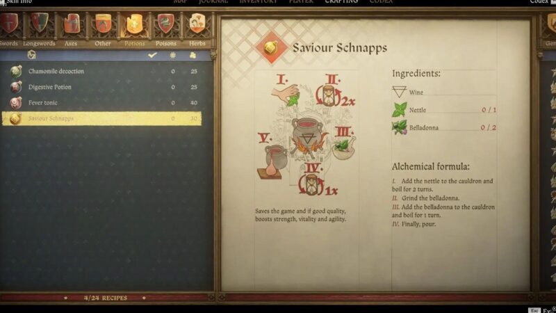 Kingdom Come Deliverance 2: Alchemy Guide - Deltia's Gaming