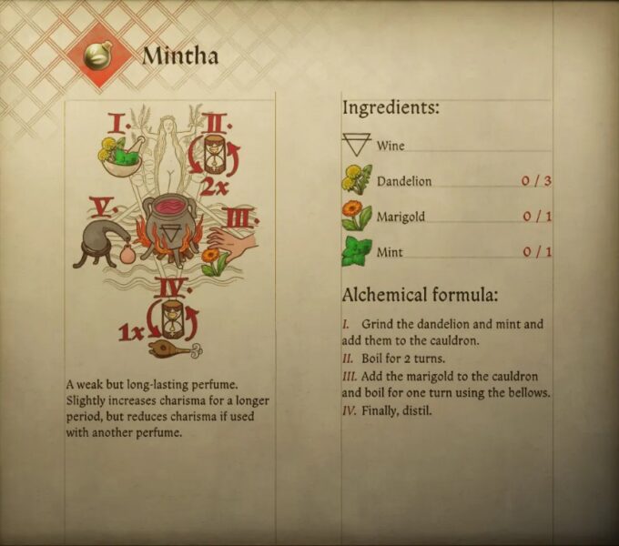 All Potions in Kingdom Come Deliverance 2 Listed - Deltia's Gaming