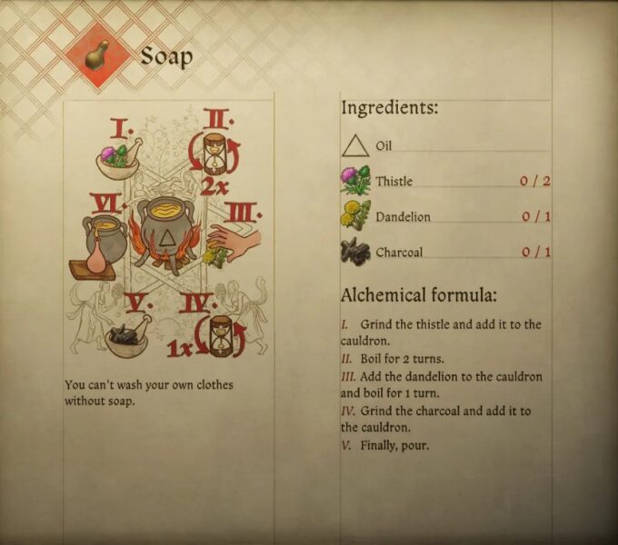 All Potions in Kingdom Come Deliverance 2 Listed - Deltia's Gaming