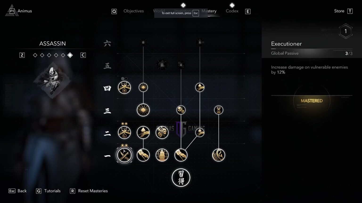 Assassin’s Creed Shadows Naoe Assassin Skill Tree Mastery Guide: Knowledge Level, Passive, and ...