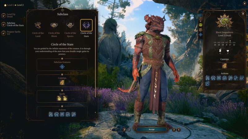 How Does Starry Form Work in Baldur's Gate 3 - Deltia's Gaming