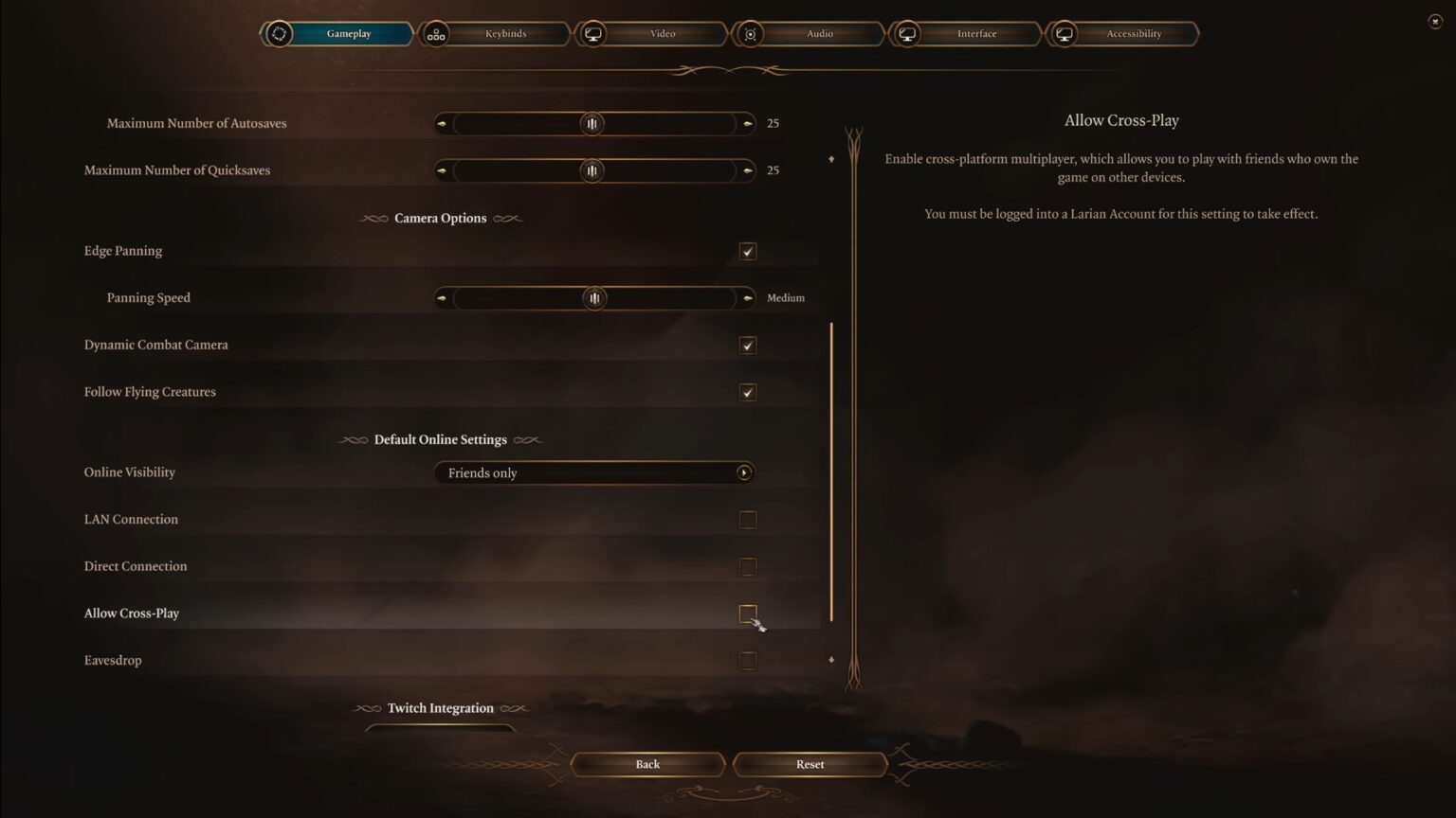 How To Use Crossplay in Baldur's Gate 3 - Deltia's Gaming