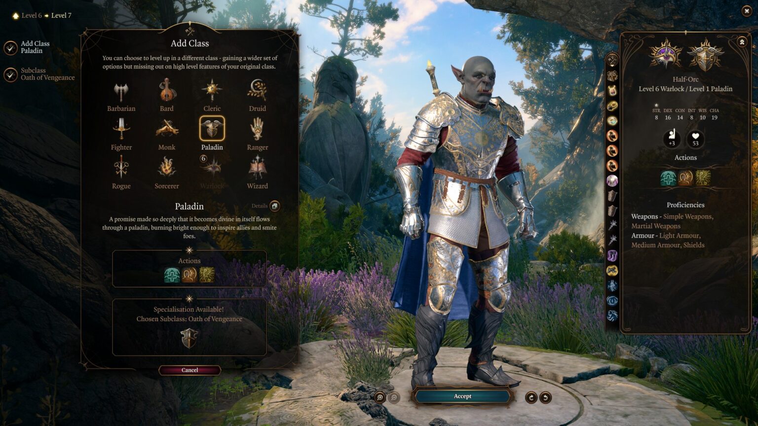 Best Baldur’s Gate 3 Hexblade Warlock Build - Deltia's Gaming