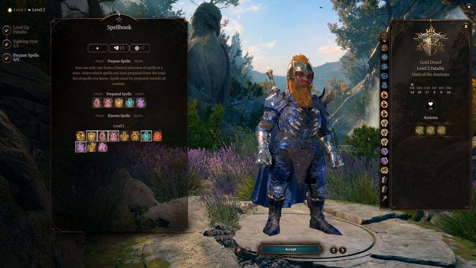 Best Baldur’s Gate 3 Oath of the Crown Paladin Build - Deltia's Gaming