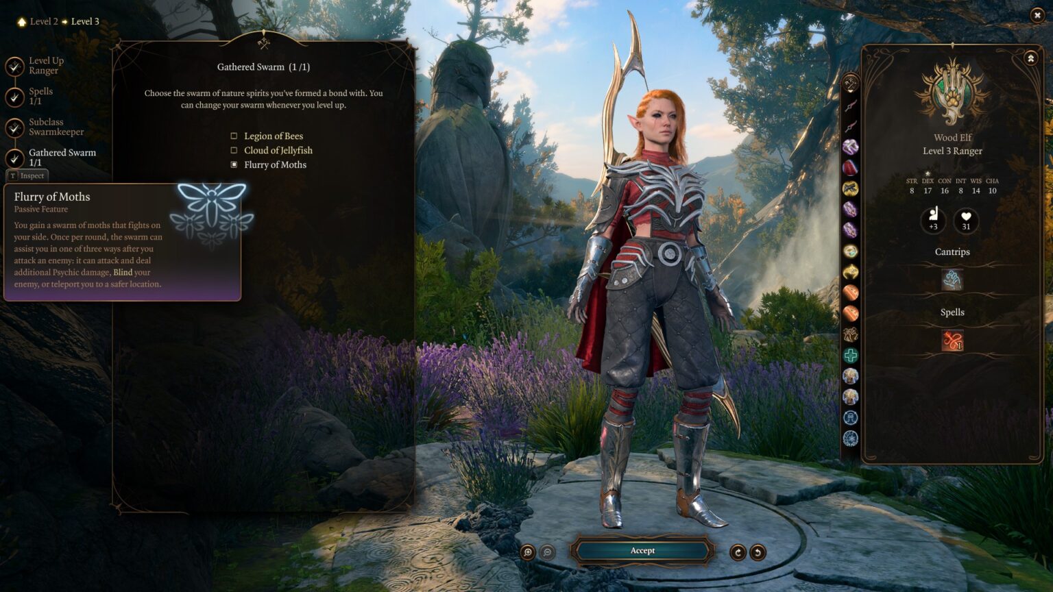 Best Baldur’s Gate 3 Swarmkeeper Ranger Build - Deltia's Gaming