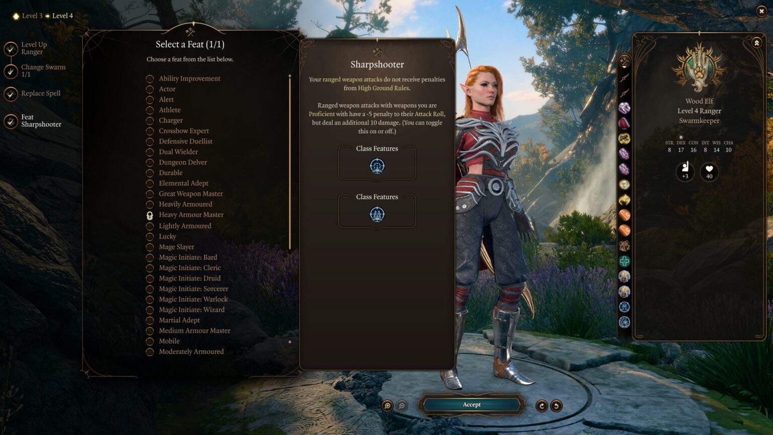 Best Baldur’s Gate 3 Swarmkeeper Ranger Build - Deltia's Gaming