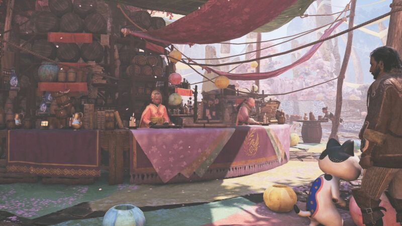 Monster Hunter Wilds Grand Hub: Barrel Bowling, Arm Wrestling, Diva ...