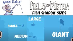 Fields of Mistria: All Fish Shadow Sizes and Weather Conditions ...