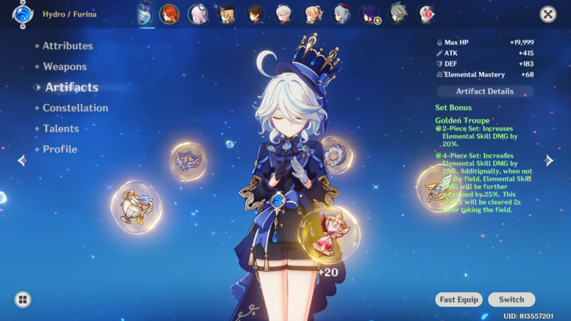 Genshin Impact: Furina Build Guide - Deltia's Gaming