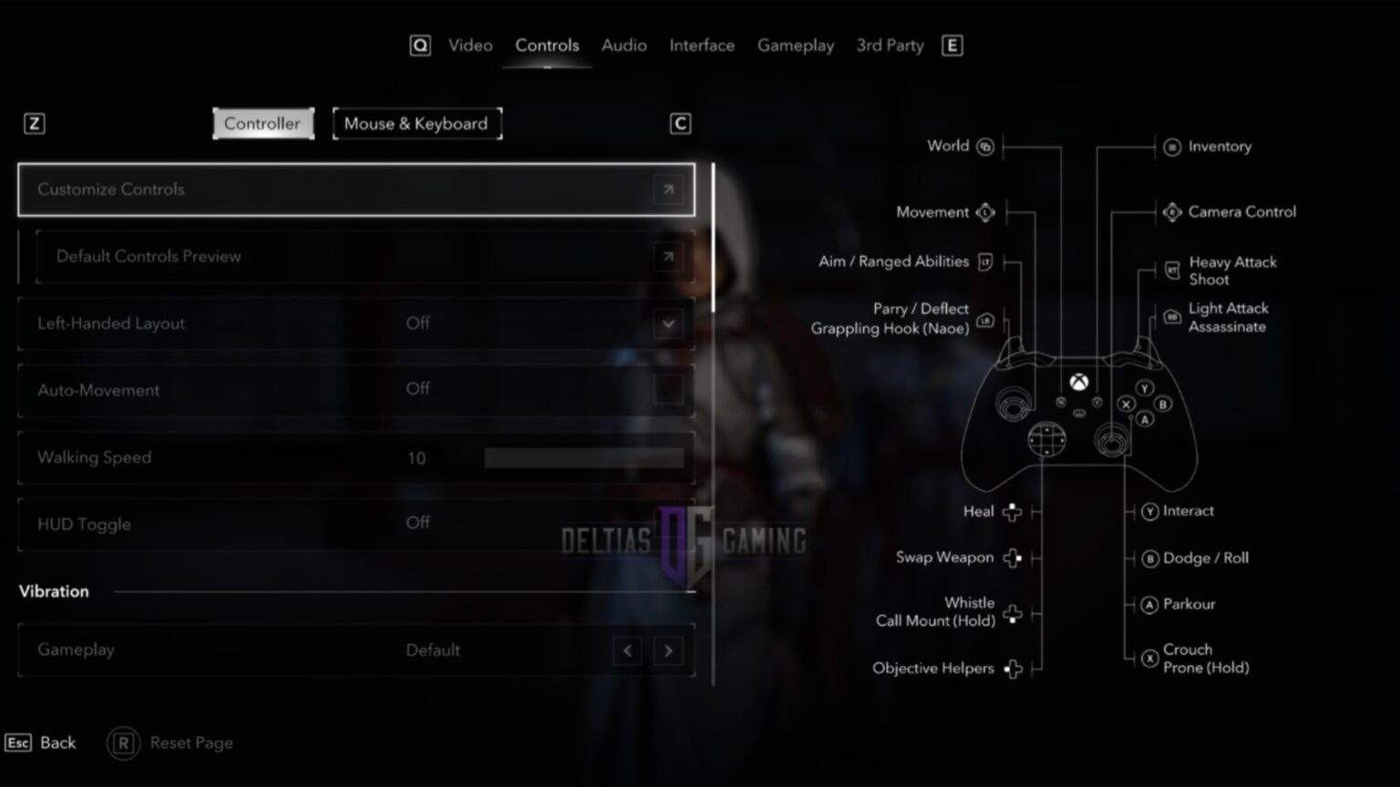Best Xbox Controller Settings for Assassin's Creed Shadows - Deltia's ...