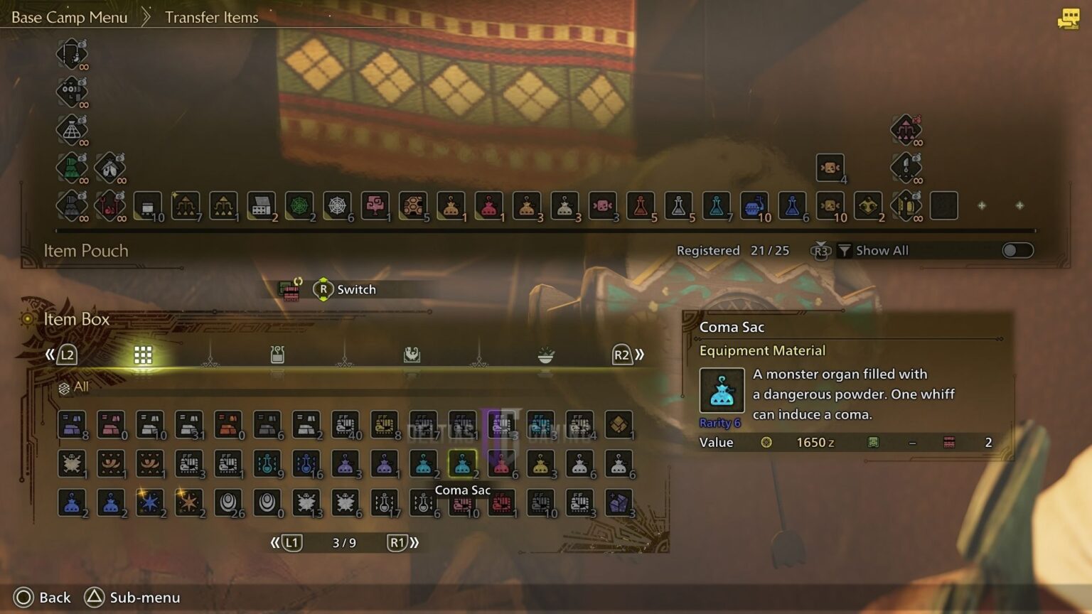 Monster Hunter Wilds: How To Get Coma Sac - Deltia's Gaming