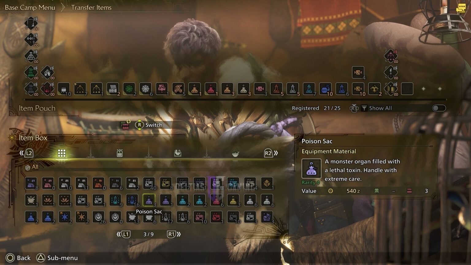 Monster Hunter Wilds: How To Get Poison Sac - Deltia's Gaming