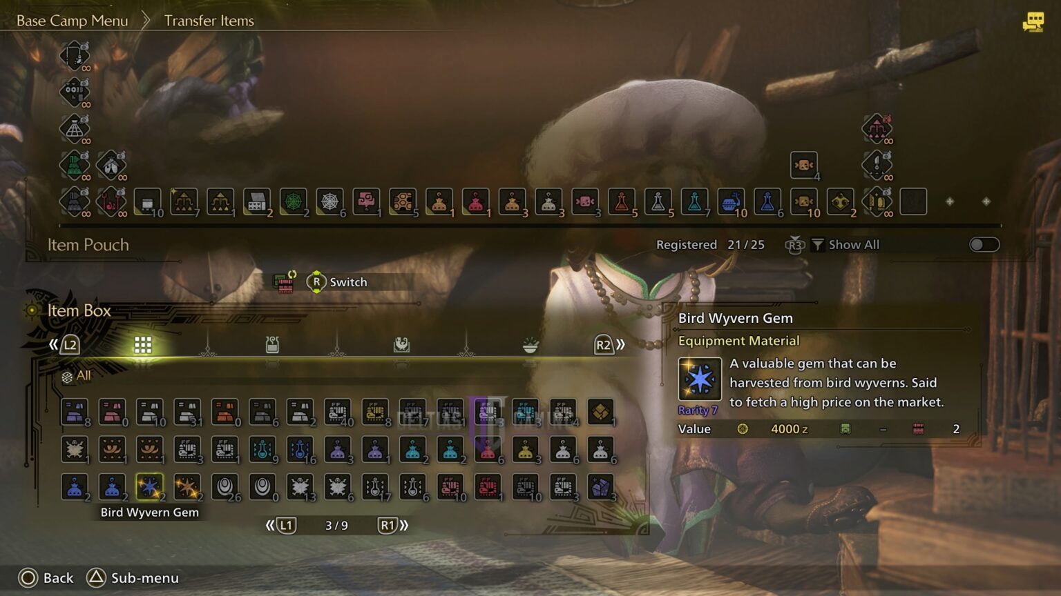 Monster Hunter Wilds: How To Get Bird Wyvern Gem - Deltia's Gaming