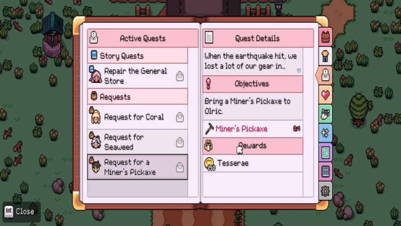 How To Get the Miner’s Pickaxe in Fields of Mistria - Deltia's Gaming