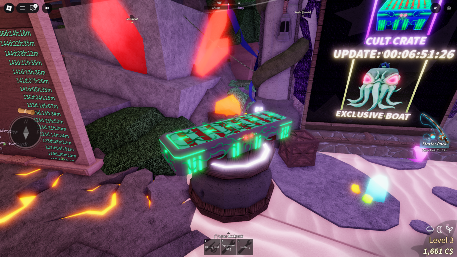 Cult Crate in Fisch Roblox: How To Get, Rewards, and More - Deltia's Gaming