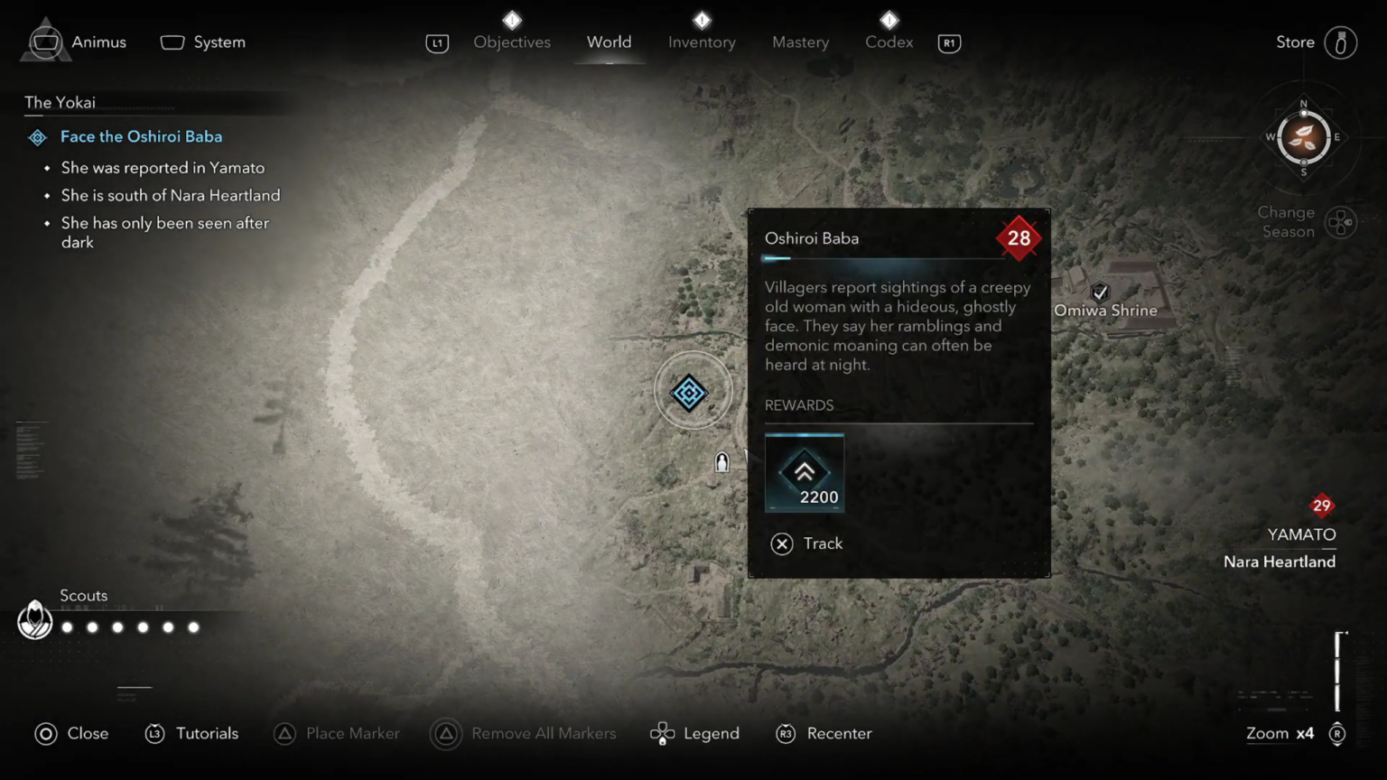 How To Beat Oshiroi Baba (Yokai) in Assassin’s Creed Shadows - Deltia's ...