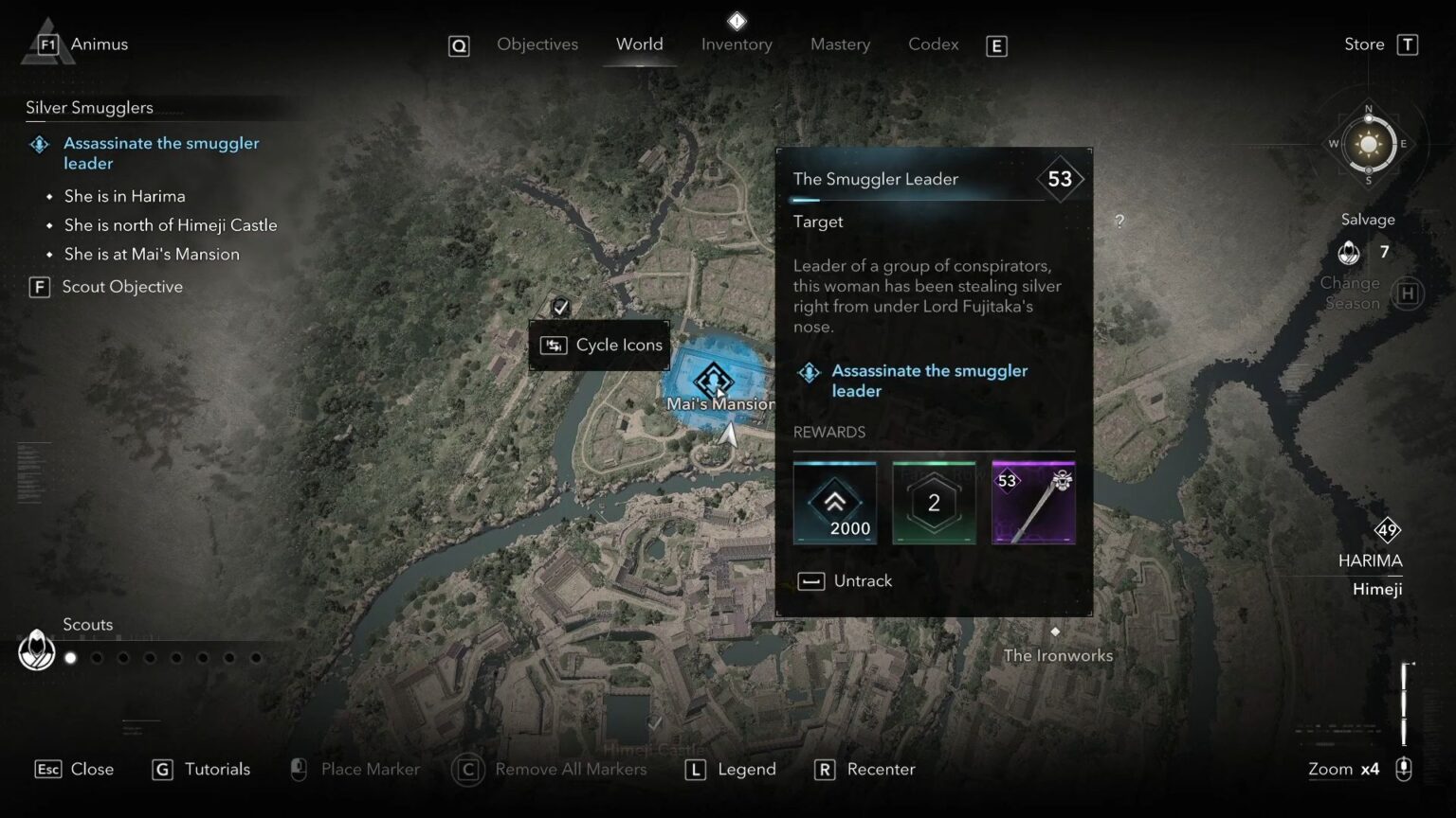 Assassin’s Creed Shadows: The Silver Smugglers Target Guide – Identity ...