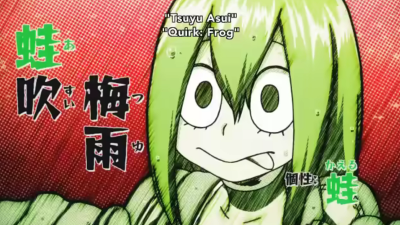 Who Is Tsuyu Asui From My Hero Academia? - Deltia's Gaming