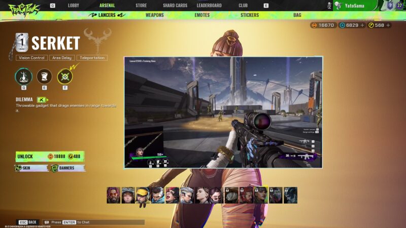 FragPunk Serket Guide: All Abilities and Playstyle Explained - Deltia's ...