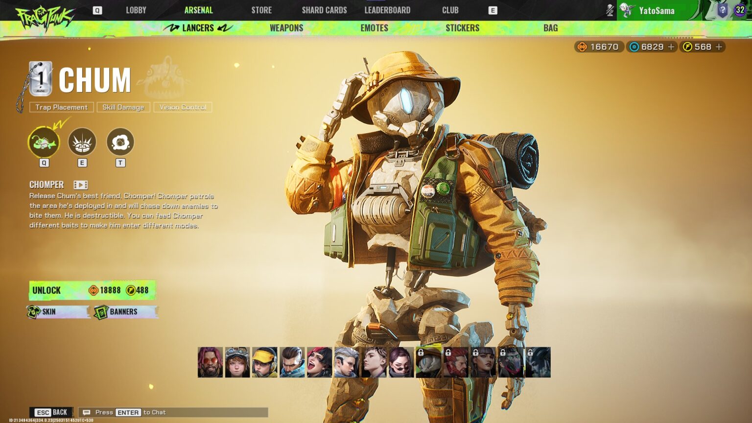 FragPunk Chum Guide: All Abilities and Playstyle Explained - Deltia's ...