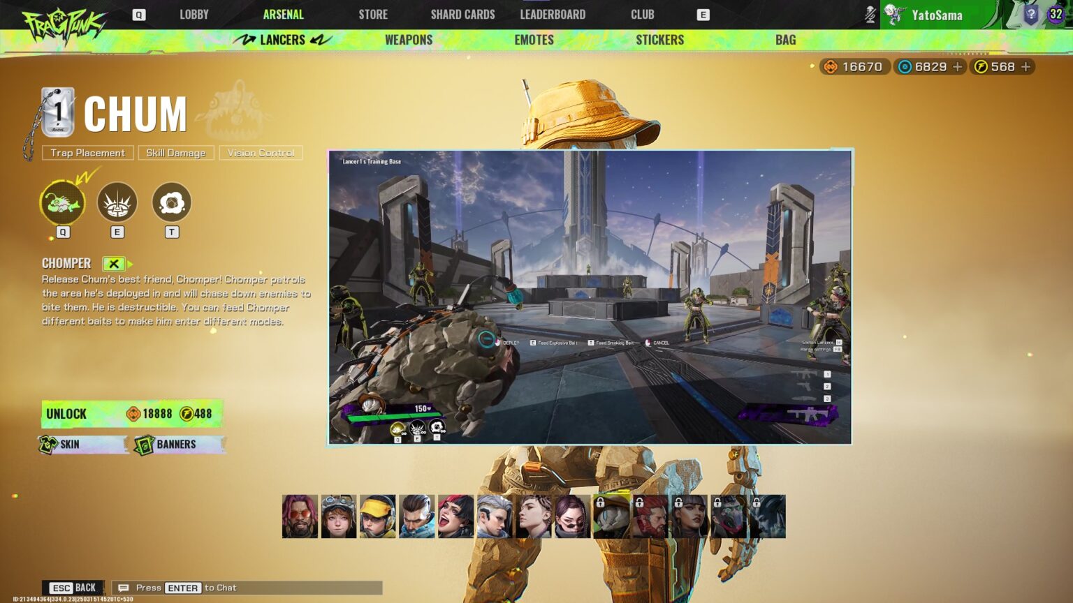 FragPunk Chum Guide: All Abilities and Playstyle Explained - Deltia's ...