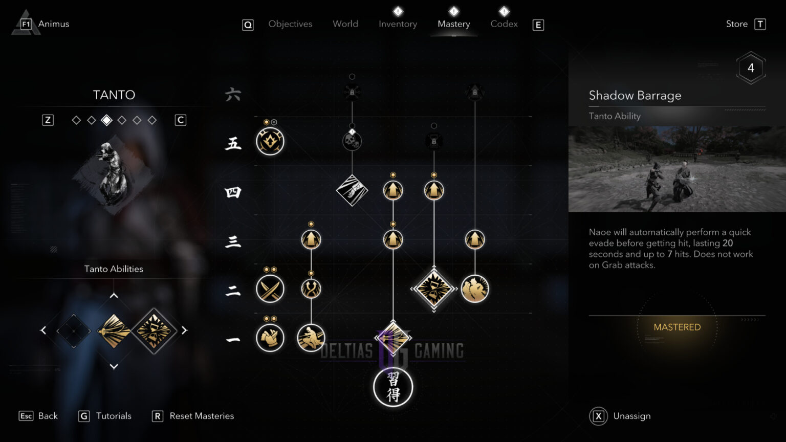 Best Tanto Build Guide in Assassin's Creed Shadows - Deltia's Gaming