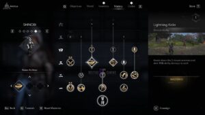 Assassin's Creed Shadows Naoe Shinobi Skill Tree Mastery Guide ...