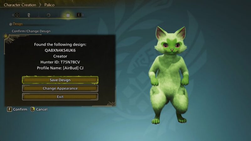 Monster Hunter Wilds: 5 Best Pokemon Palico Designs and Their Codes ...