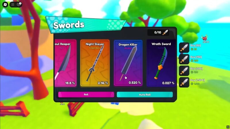 Complete Swords Tier List for Anime Power Roblox - Deltia's Gaming