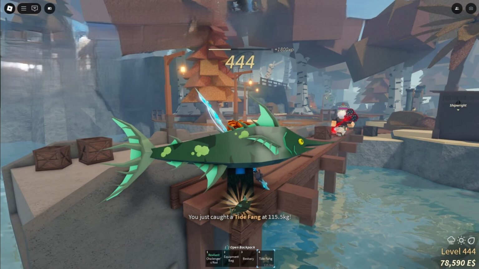 Fisch Roblox Guide: How to Complete the Waveborne Bestiary - Deltia's Gaming