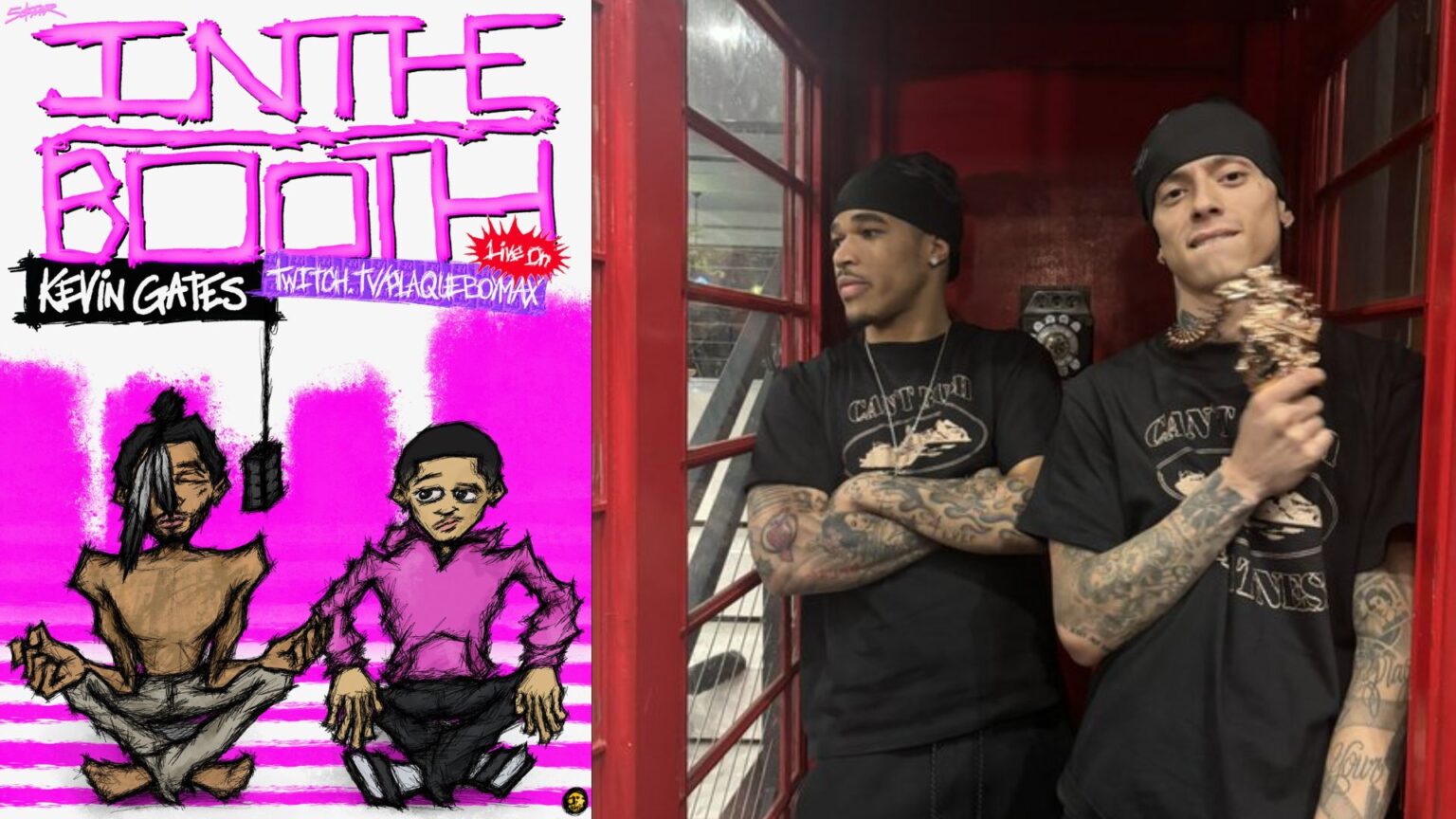 FaZe Plaqueboymax Announces "In The Booth" Livestream with Kevin Gates ...