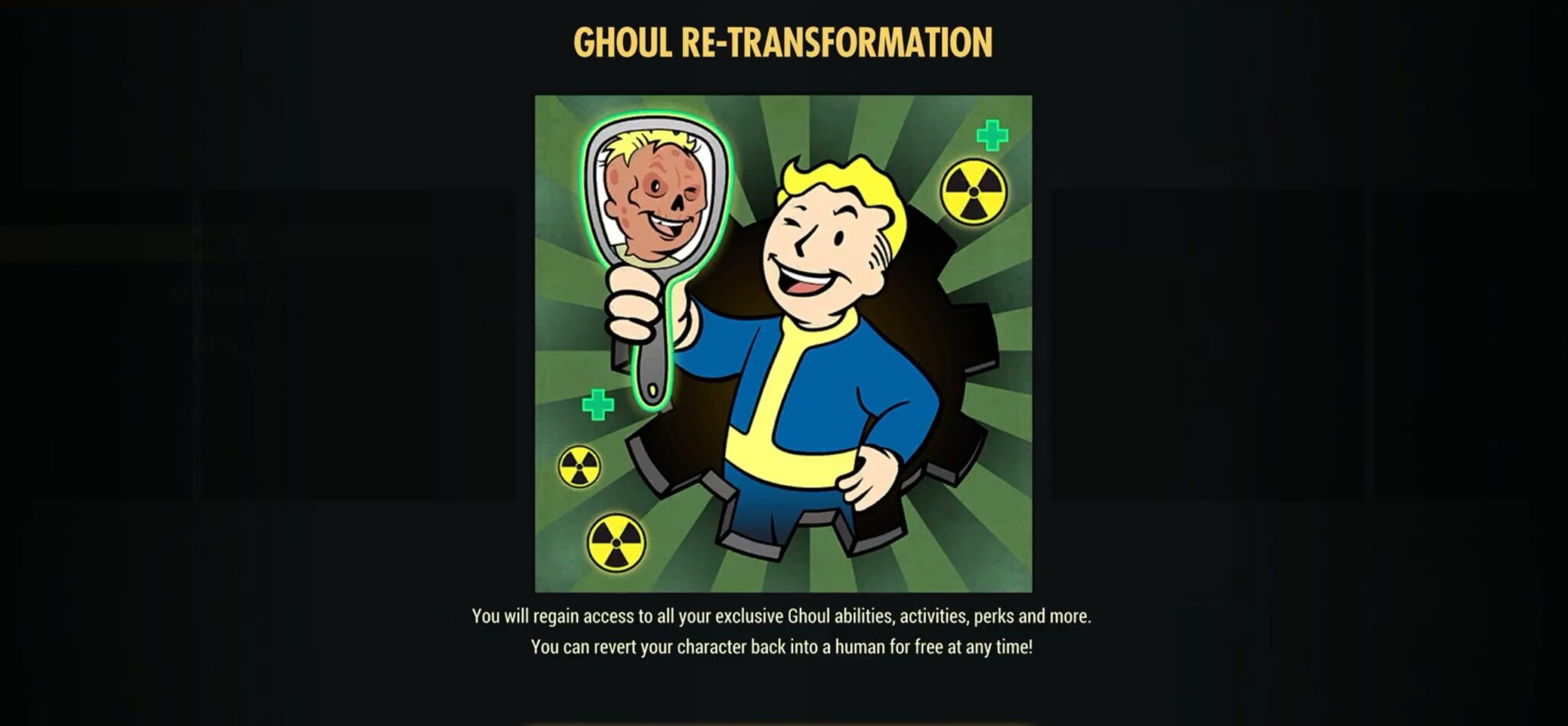 Fallout 76: How to play as a Ghoul - Deltia's Gaming