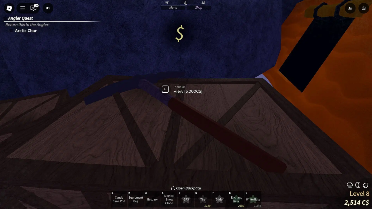 Fisch Roblox Guide: How To Get Pickaxe