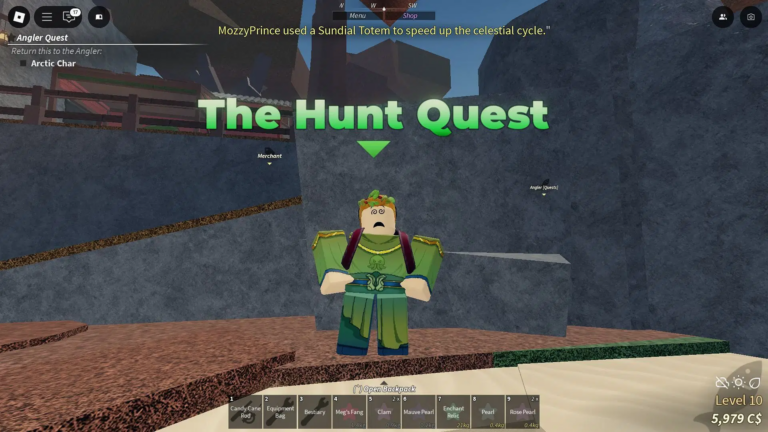Roblox the Hunt Mega Edition: How To Get Sunstone Present in Fisch