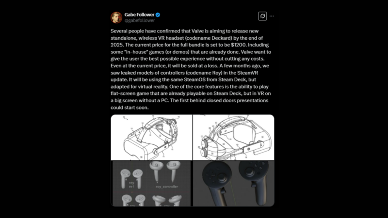 Valve Deckard VR Headset May Launch Soon; Check Price & Expected ...