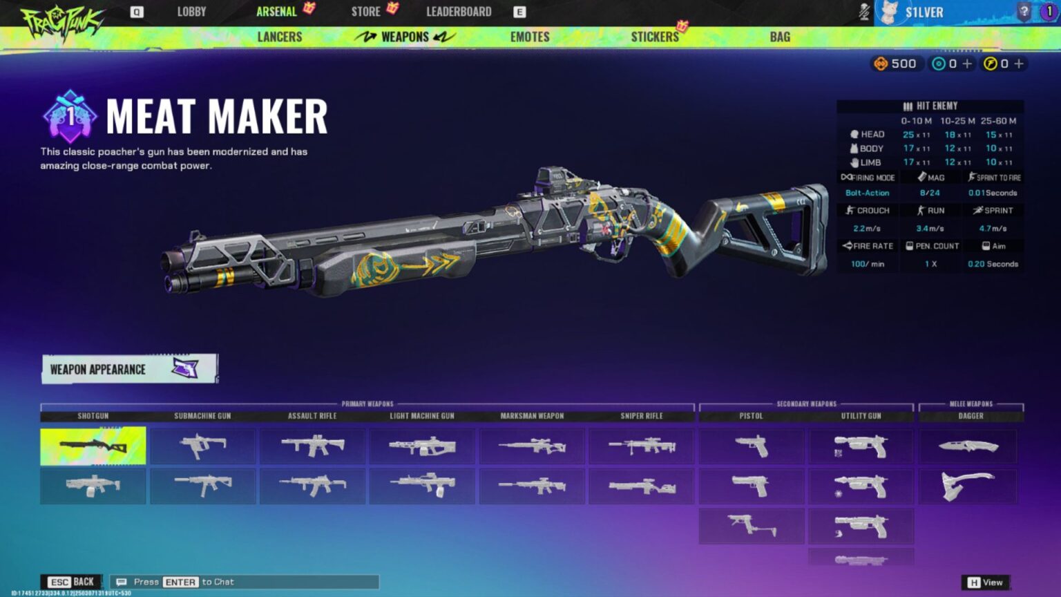 All Weapons in FragPunk - Deltia's Gaming