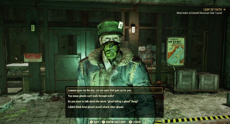 Fallout 76: Leap of Faith Quest - Deltia's Gaming