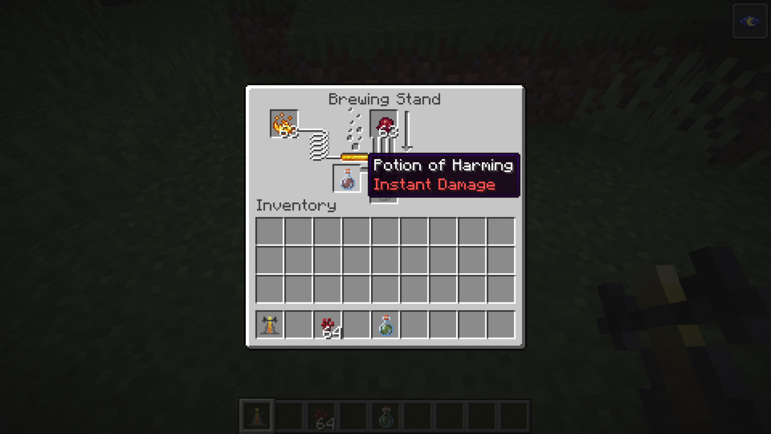 How To Make Harming Potions in Minecraft - Deltia's Gaming