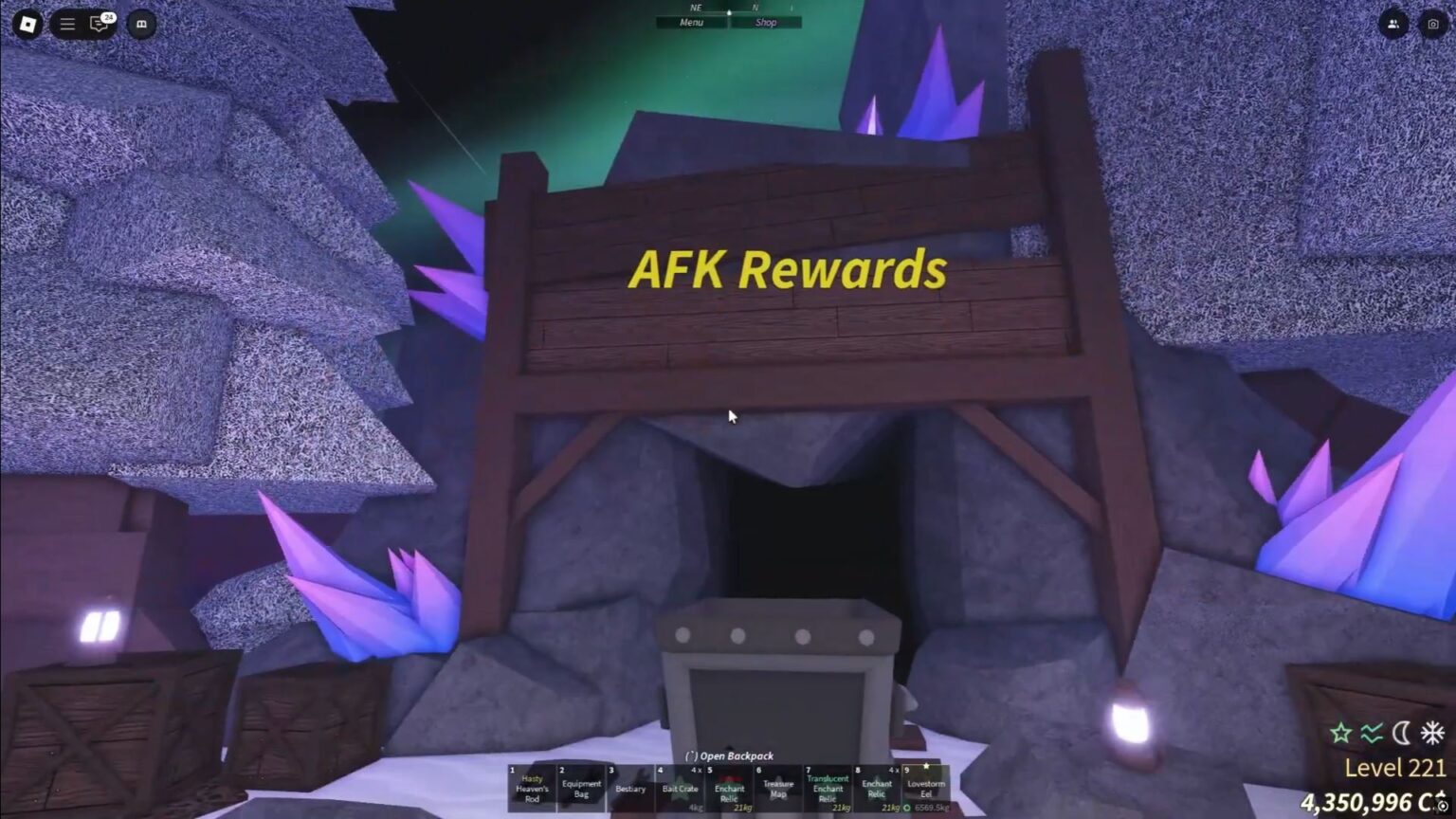 Complete Guide to AFK Mining in Fisch Roblox - Deltia's Gaming