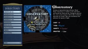 Blue Prince Observatory Telescope Guide