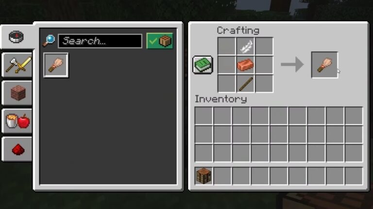 How To Craft a Brush in Minecraft - Deltia's Gaming