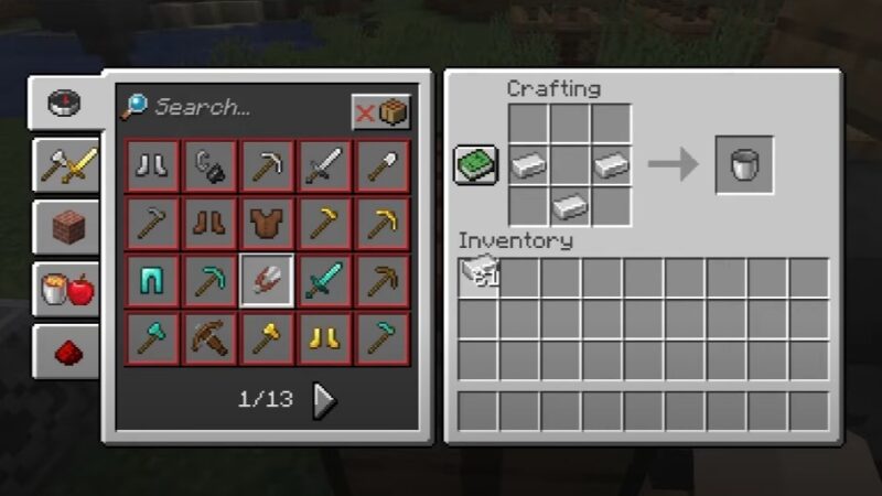 How To Make a Bucket in Minecraft - Deltia's Gaming