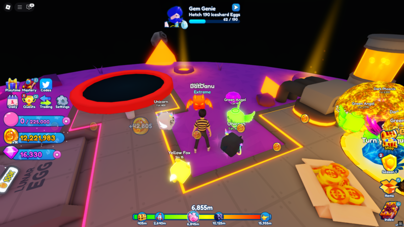 Bubble Gum Simulator Infinity Roblox Guide: How To Farm Gems - Deltia's ...