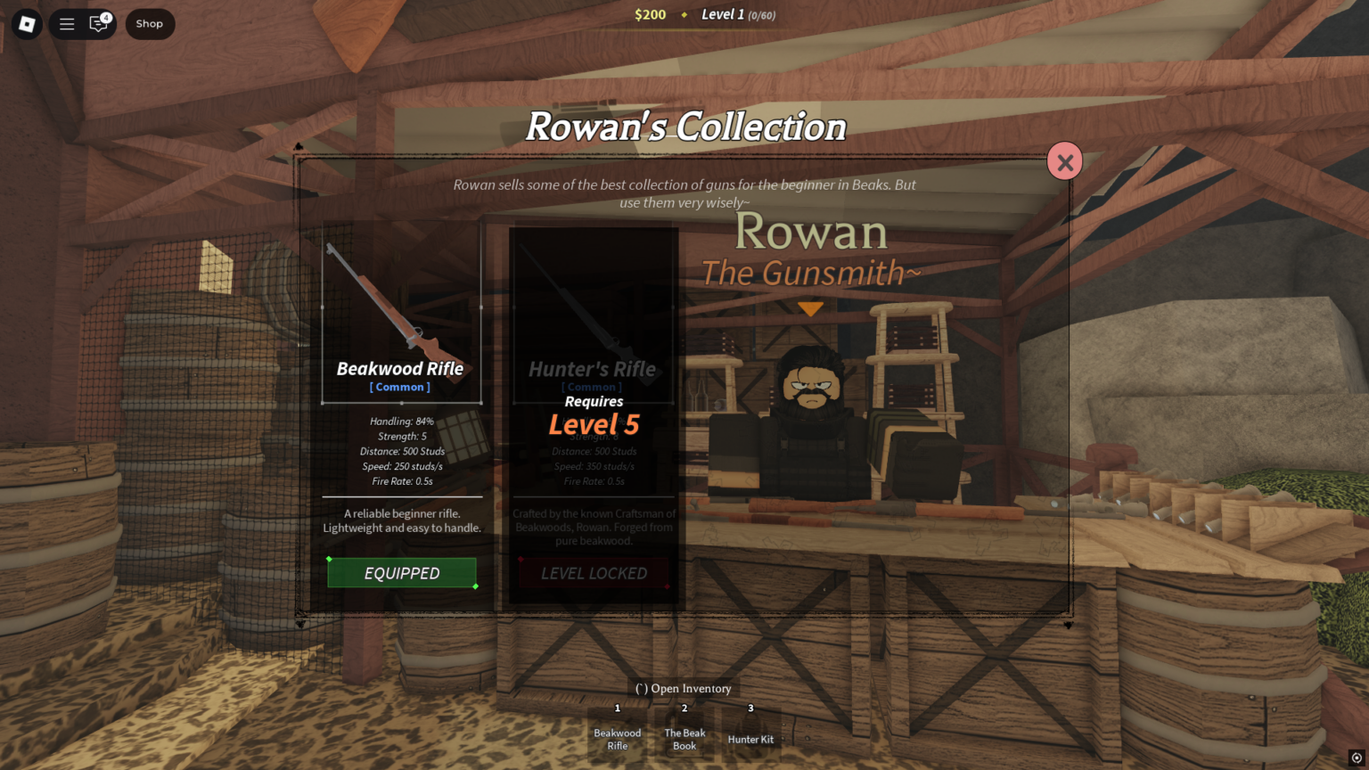 Beaks Roblox Guide: List of All Rifles and How To Get Them - Deltia's ...