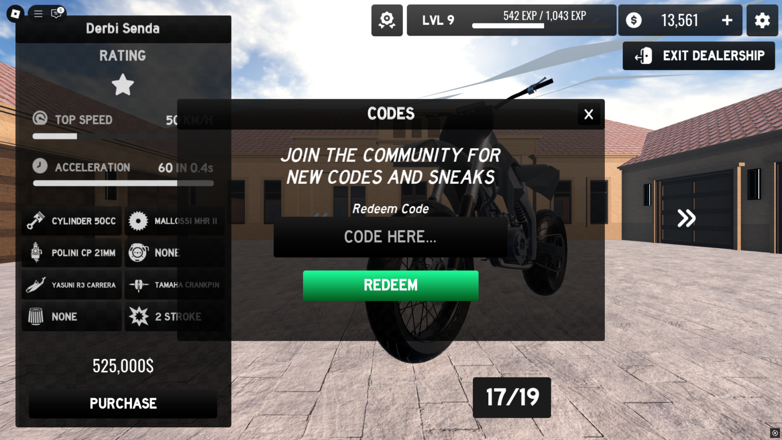 BikeWorld Codes (May 2026) - Deltia's Gaming