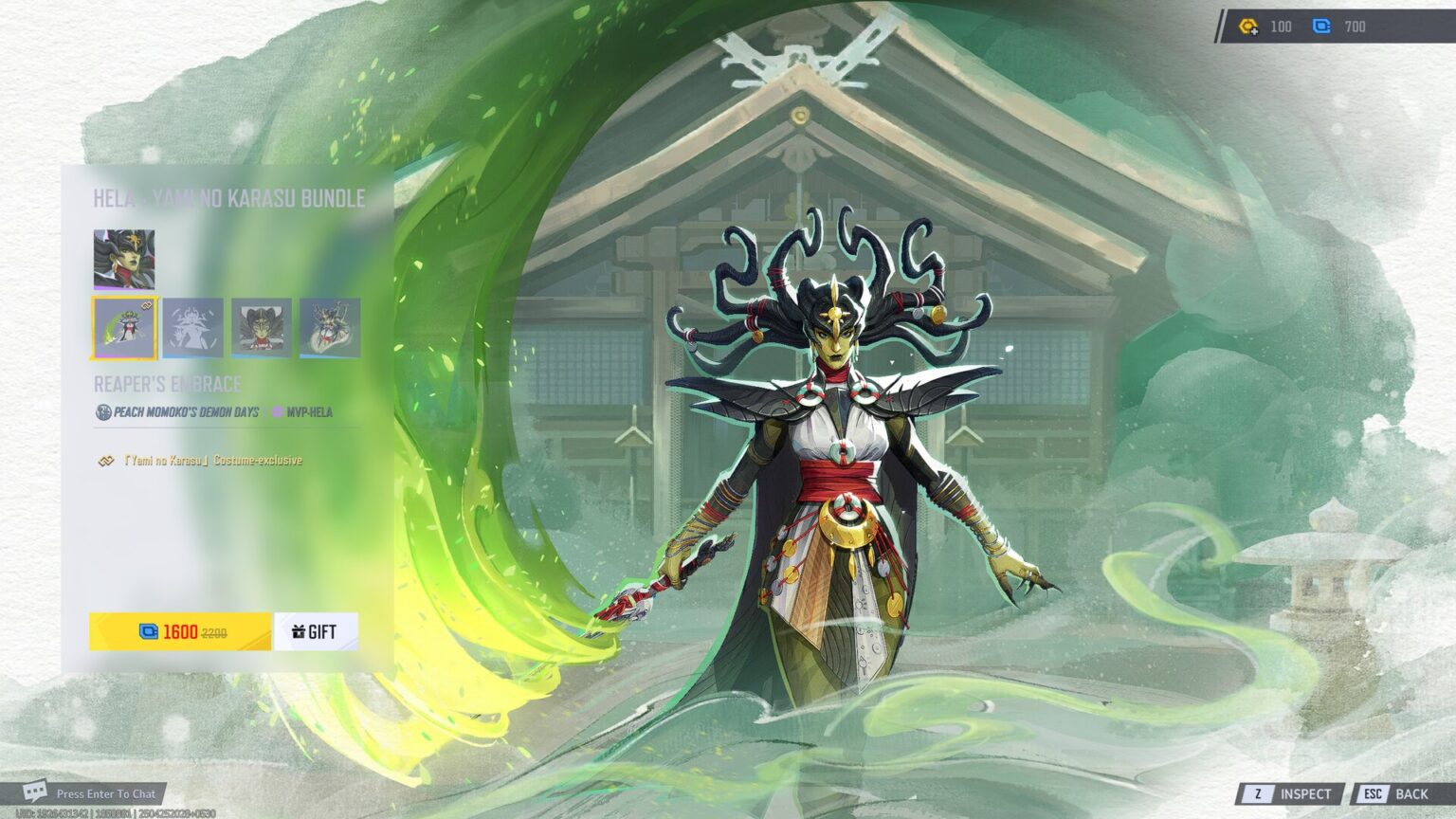 How To Get Hela Yami no Karasu Costume in Marvel Rivals - Deltia's Gaming