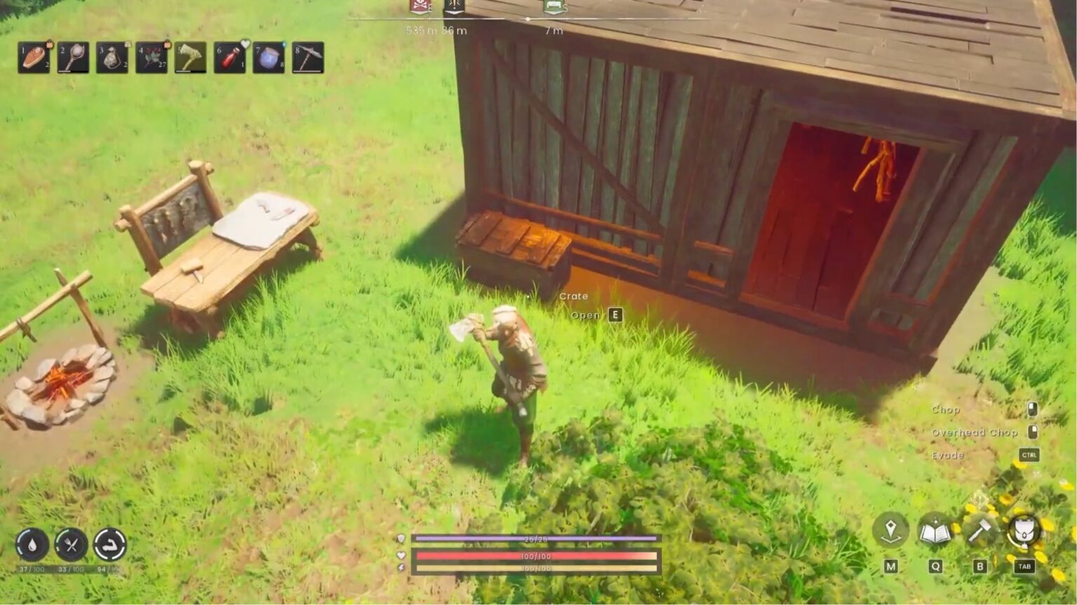 Runescape Dragonwilds: How To Build a Storage Crate